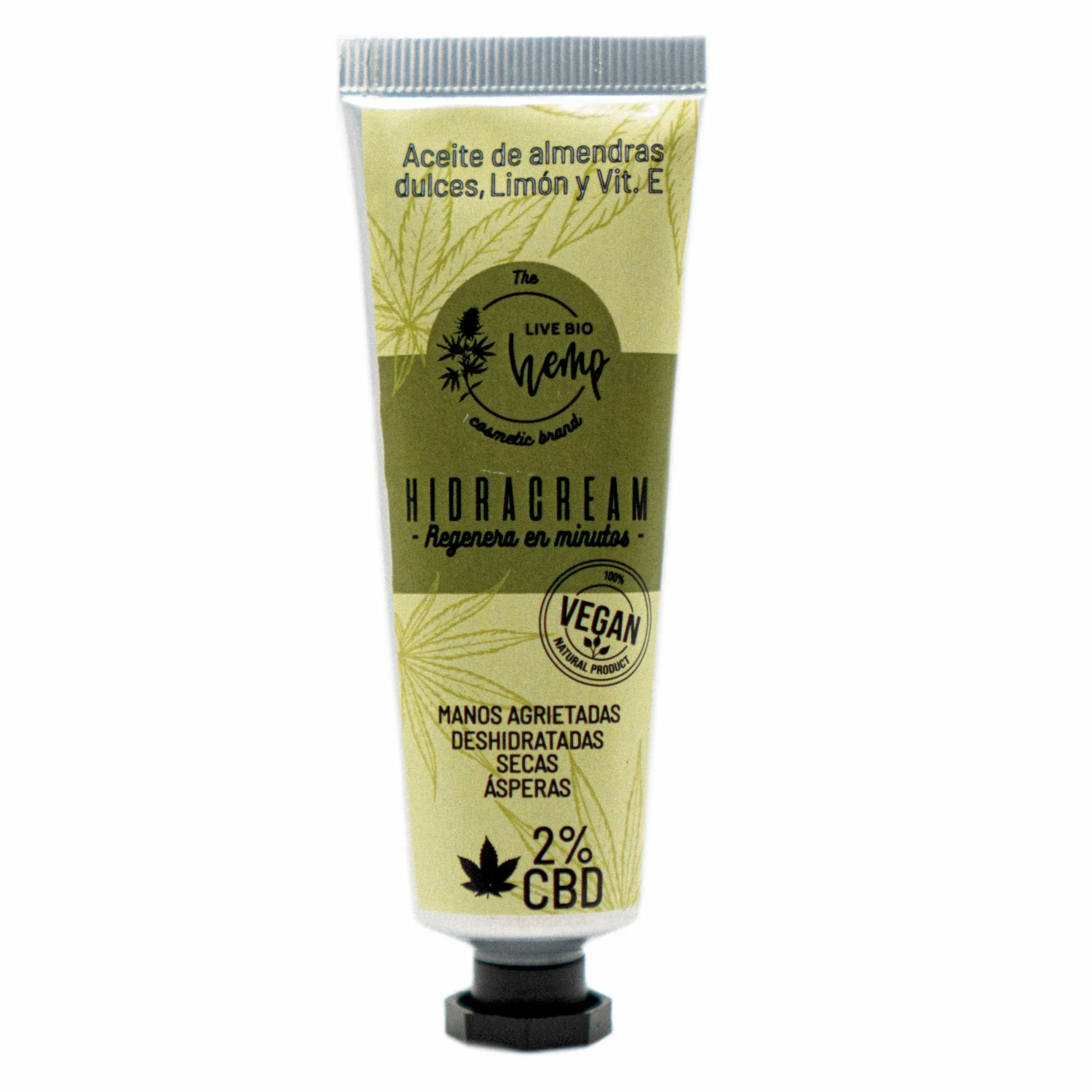 HIDRACREAM - Crema de manos - Live Bio Hemp